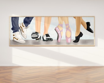 Prints Digital Prints Jazz Ballet Dance Studio Wall Art Modern Tap Acro ...