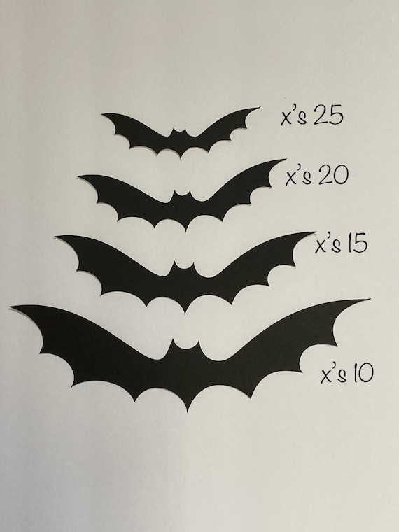 Bat Wall Decor / Halloween Bat Decor / Halloween Decorations / - Etsy