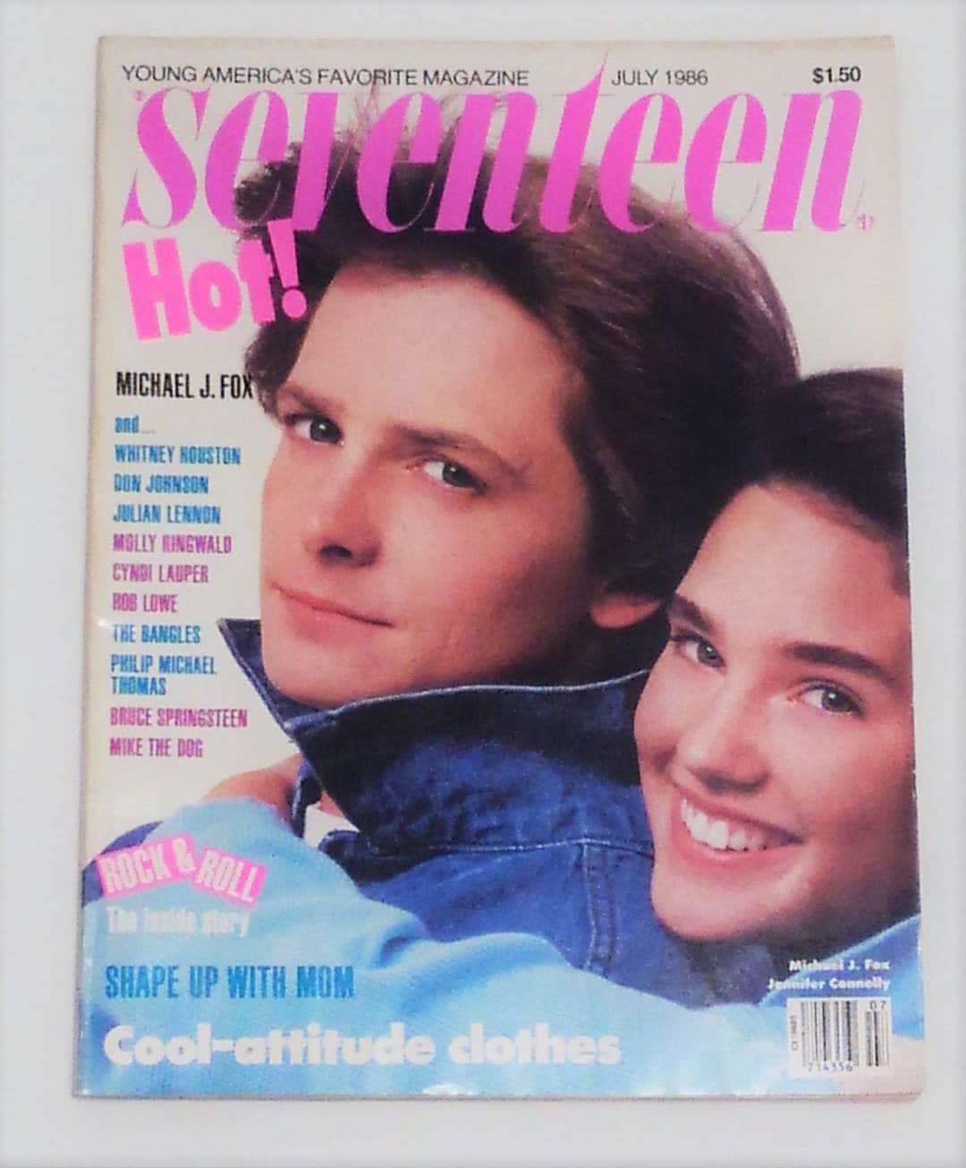 Whitney Houston Seventeen Magazine Cover