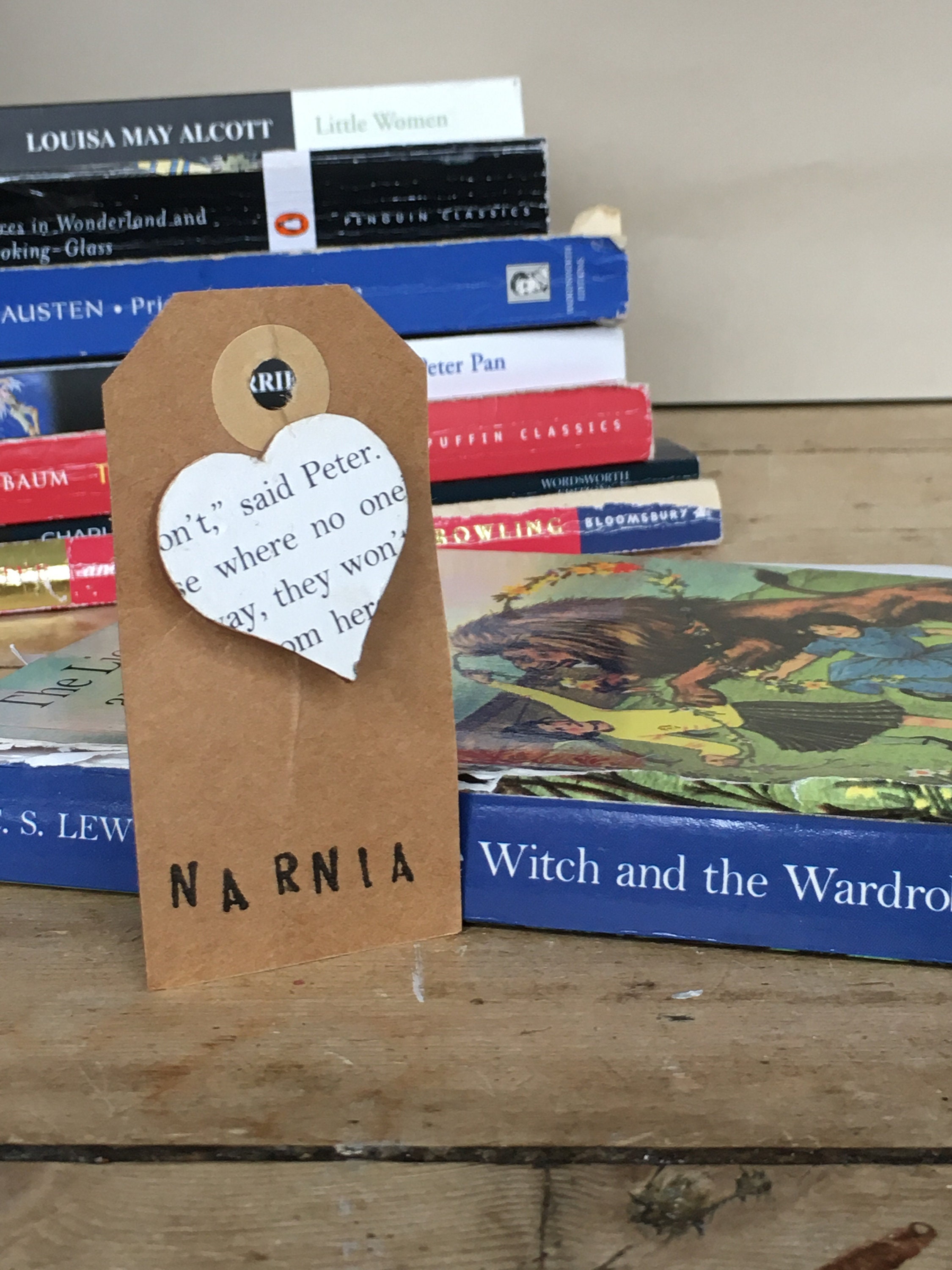 Narnia Book Page Wooden Heart Pin, Narnia Brooch, Badge, Jewellery ...