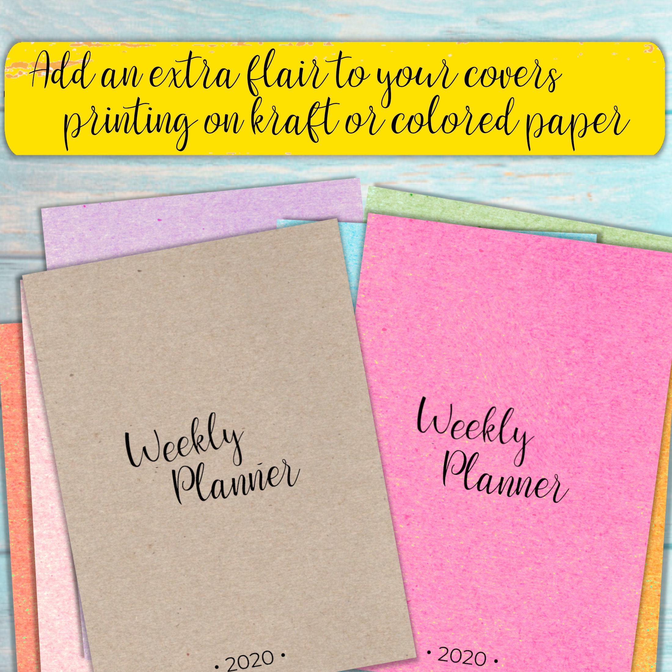 Printable Weekly Travelers Notebook Insert With Time Slots Habit ...