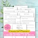 Finance Planner Printable A5 A4 Letter Size Half Letter Printable ...
