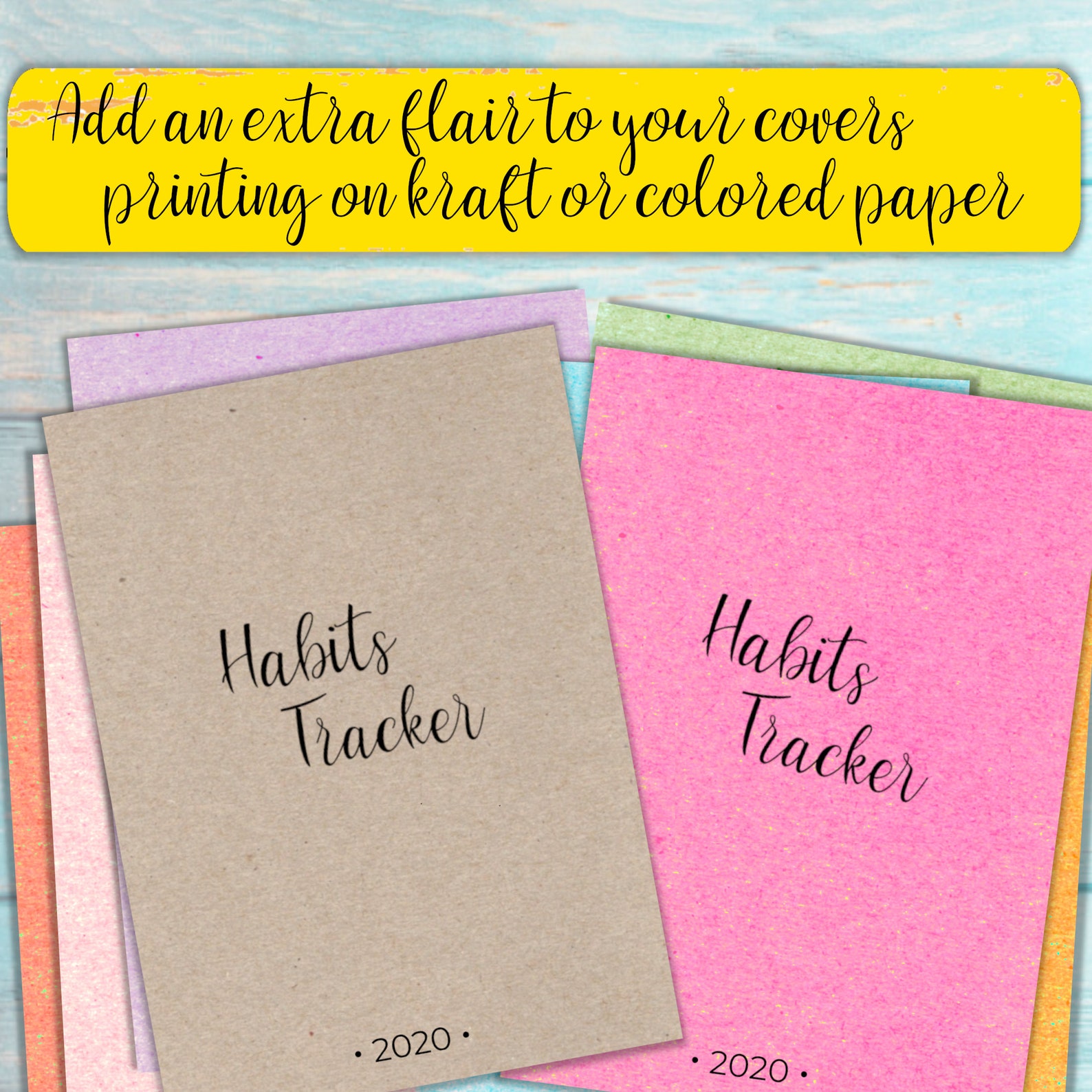Minimalist Habit Tracker Printable Planner Pages 2 Templates Etsy minimalist-habit-tracker-printable-planner-pages-2-templates-etsy