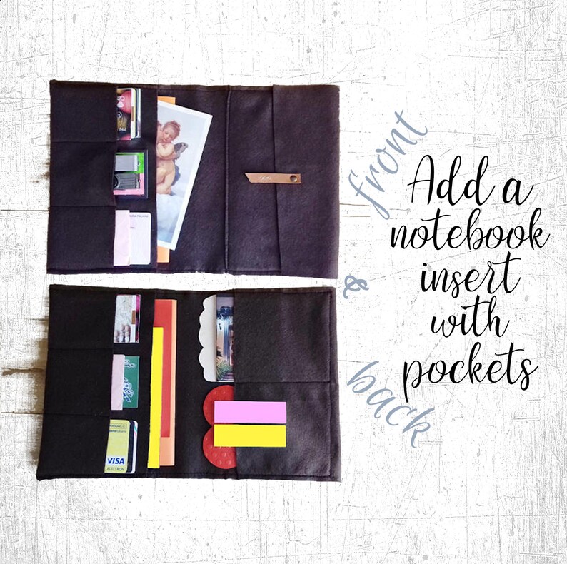 B6 Vegan Travelers Notebook Cover All Size Midori Notebooks - Etsy