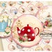 Shabby Chic Teapot Buttons Pinback Digital Printable Images for Button ...