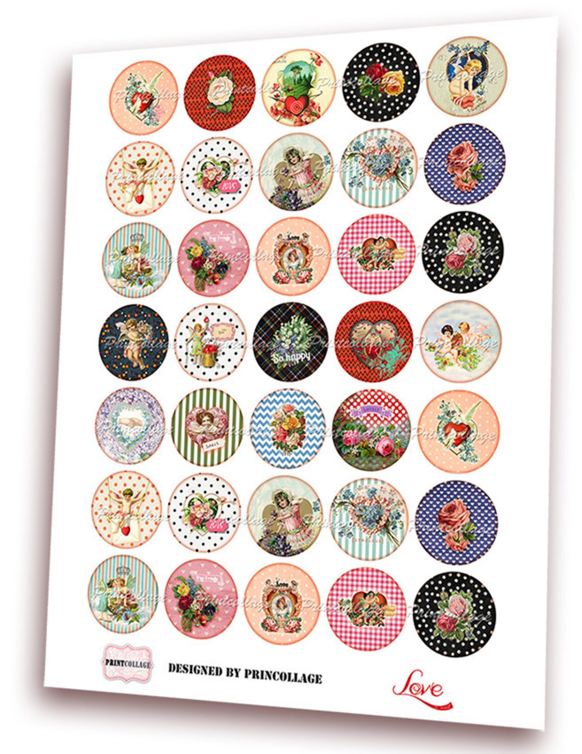 Pinback Flatback Buttons Flair Buttons Digital Download | Etsy