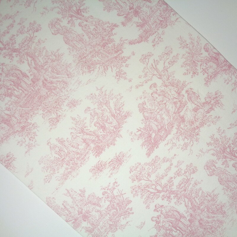 Pink Toile - Etsy