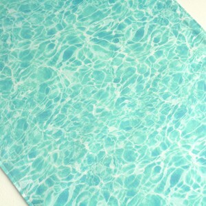 Blue Water Runner, Aqua Tropical Table Runner, Ocean Runner, Caribbean ...