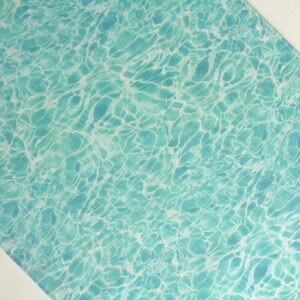 Blue Water Runner, Aqua Tropical Table Runner, Ocean Runner, Caribbean ...