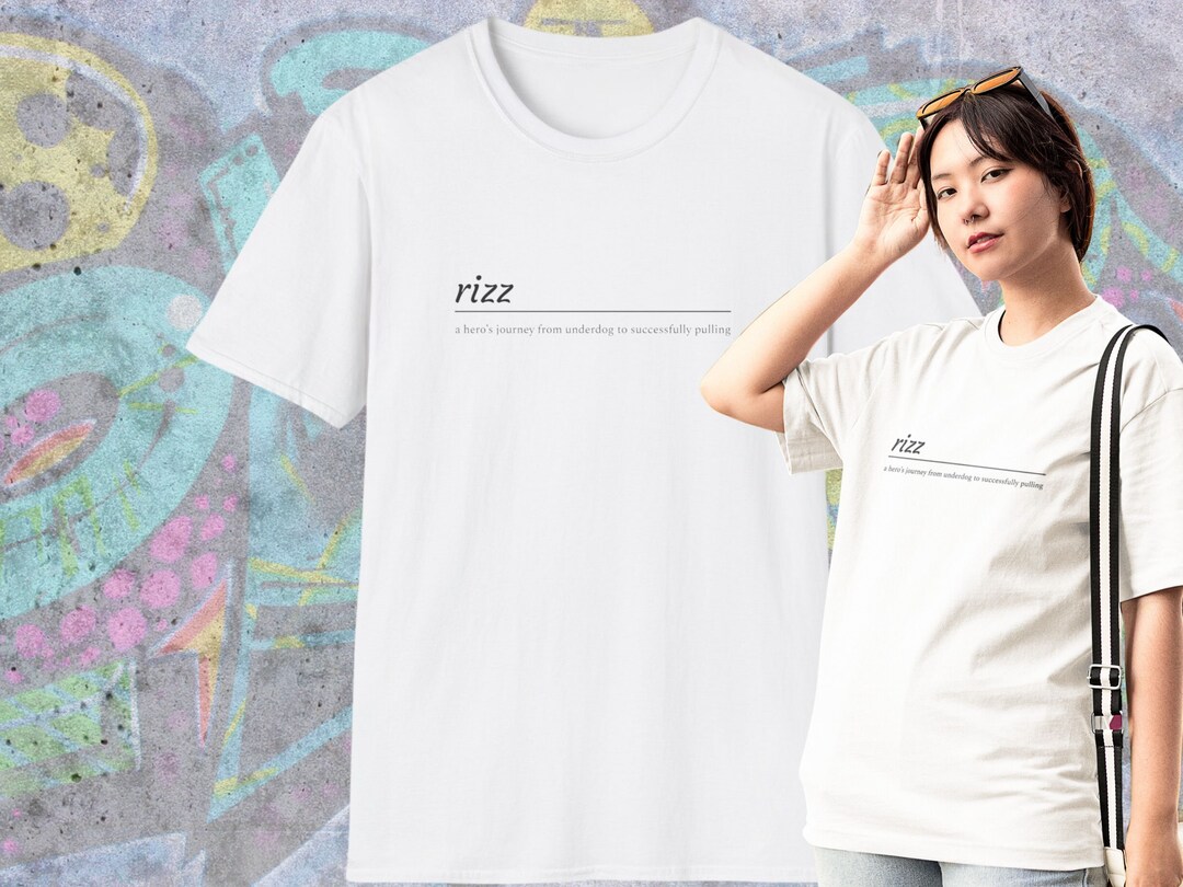 Slang T Shirt Rizz Slang Definition T Shirt Teen Slang Shirt Text T ...