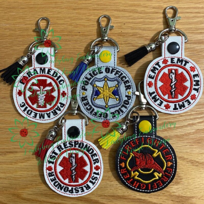 Key Fob Embroidery Designs - Etsy