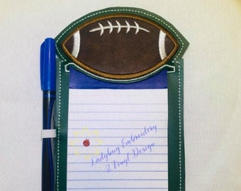 Football Notepad - Etsy