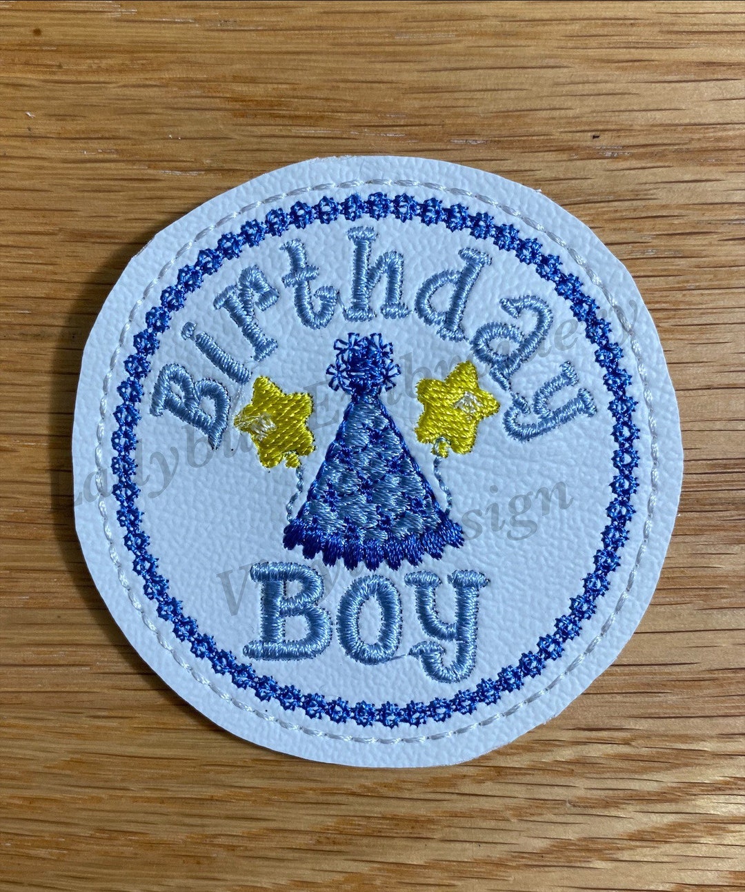 Birthday Boy Pin Embroidery Design - Etsy