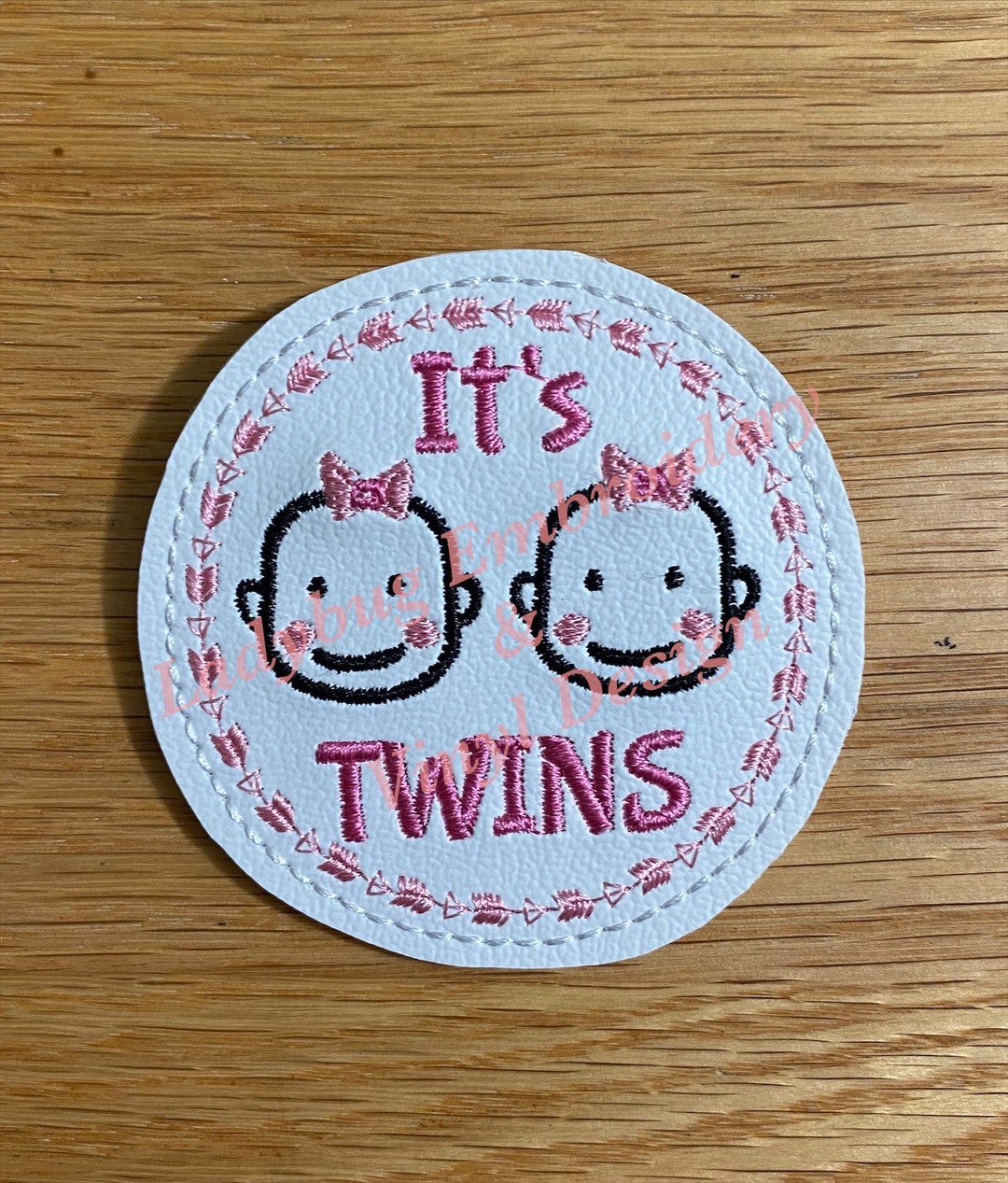 It'stwins Girl_girl Pin Embroidery Design - Etsy