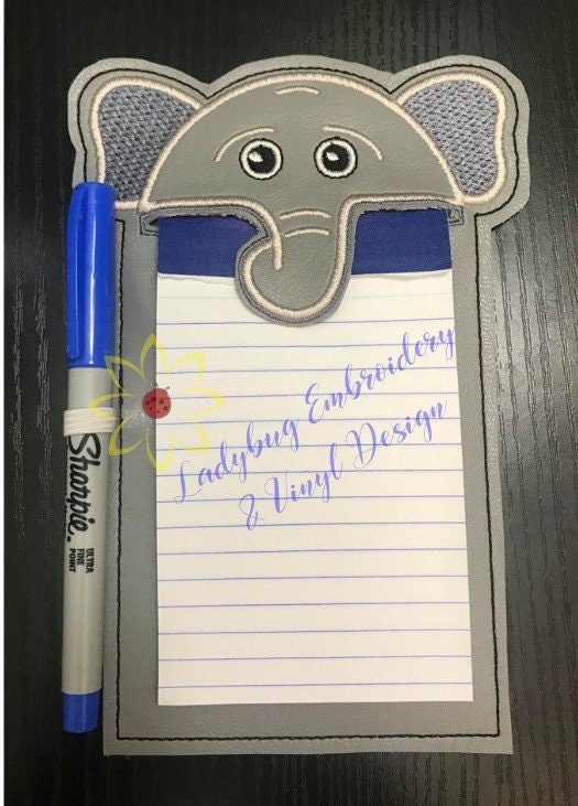 Zoo Animal Notepad Holders - Etsy