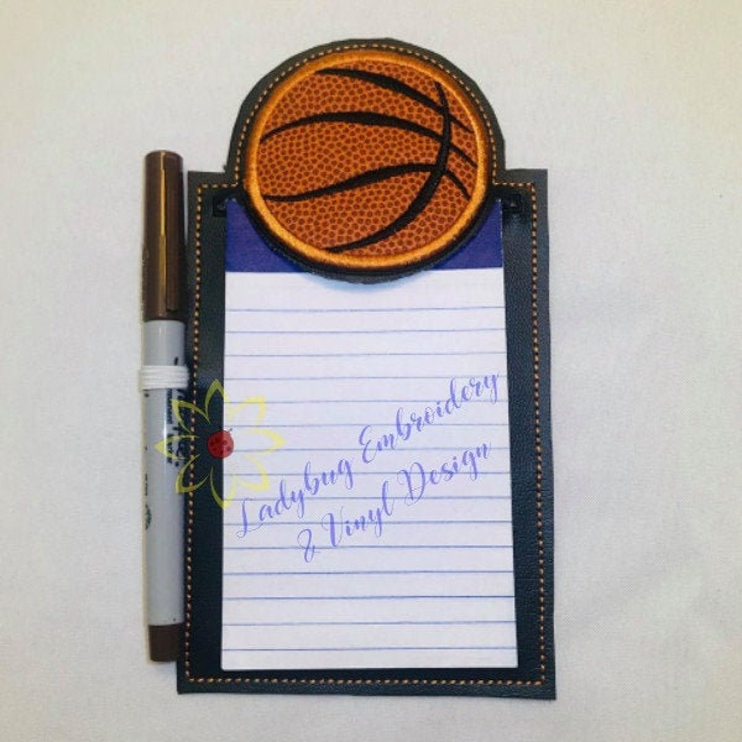 Basketball Notepad Holder - Etsy