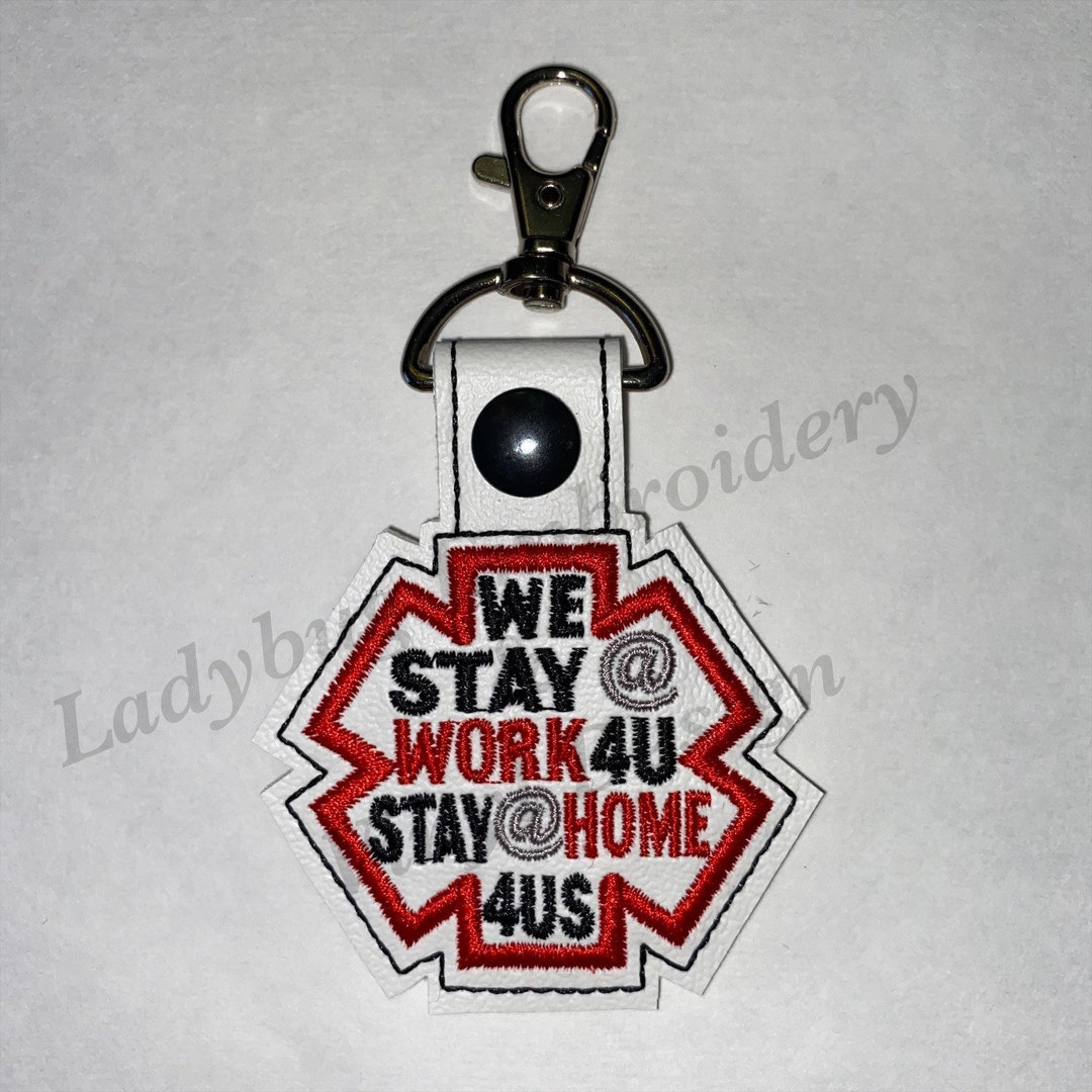 Essential Worker EMS Key Fob Design - Etsy