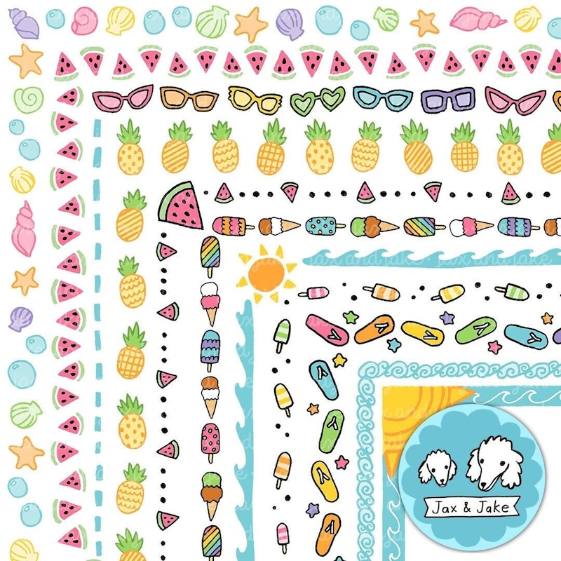 Ocean Borders Frames - Etsy