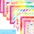 Rainbow Watercolor SLIDE Borders Clipart, Editable Google Slides ...