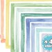 Watercolor Rainbow School Clipart Borders Teacher Clipart - Etsy