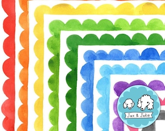 Scallop Border - Etsy