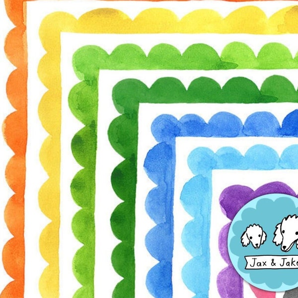 Skinny Fall Clipart Borders, Thanksgiving Clipart Frames, Pumpkin ...