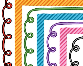 Whimsical borders | Etsy