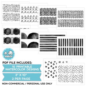 Watercolor Bulletin Board Border Bundle - Back to School Rainbow ...