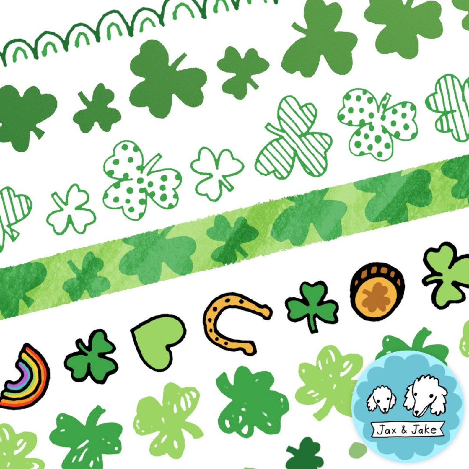 St Patricks Day Clipart Borders, Saint Patricks Day Clip Art Frames ...