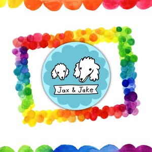 Rainbow Watercolor Page Borders Clip Art, Clipart Frames for Teachers ...