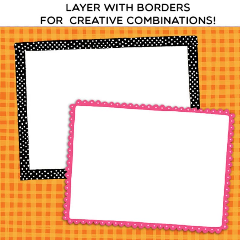 Hand Drawn Gingham Farmhouse Digital Papers / Backgrounds, Thanksgiving ...