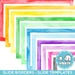 Rainbow Watercolor Border SLIDE Borders Clipart, Editable Google Slides ...