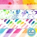 Rainbow Watercolor SLIDE BORDERS and BACKGROUNDS, Google Slides ...