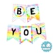 Watercolor Pastel Rainbow Editable Banners, Bulletin Board Decorations ...