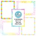 MORE Pastel Rainbow Watercolor Clipart Borders, Clip Art Frames for ...