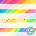 Rainbow Watercolor SLIDE Borders and Backgrounds, Editable Google ...