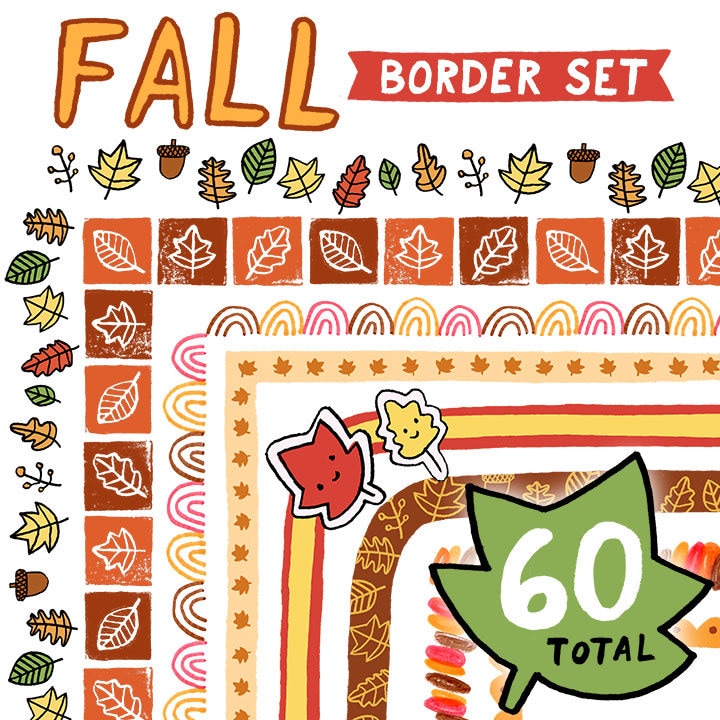 Free Autumn Clipart Borders