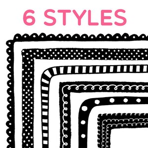 A Bundle of Borders! 72 Colorful Clipart Borders for Teachers ...