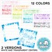 Editable Watercolor Classroom Labels, Student Name Plates, Drawer ...