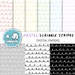 Pastel Rainbow Clipart, Scribble Stripes Digital Papers, Simple ...