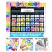 Watercolor Apples Editable Classroom Calendar Cards for Pocket Chart ...