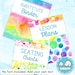 Rainbow Watercolor Editable Binder Covers and Spines, Printable Teacher ...