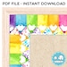 Back to School Rainbow Watercolor Bulletin Board Borders, Printable ...
