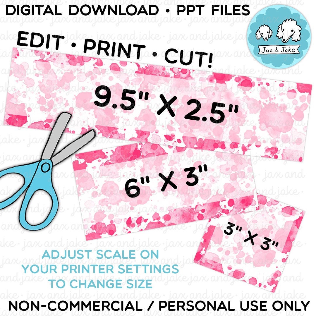 Editable Watercolor Classroom Labels, Student Name Plates, Drawer ...