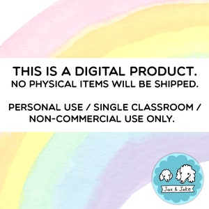 Printable Rainbow Watercolor Bulletin Board Letters and Numbers ...