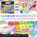 Rainbow Watercolor Classroom Decor Growing Bundle - Etsy
