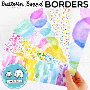 Pastel Rainbow Watercolor Classroom Decor Growing Bundle - Calm Class ...