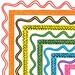Squiggle Border Set Colorful Doodle Scribble Clipart Borders - Etsy