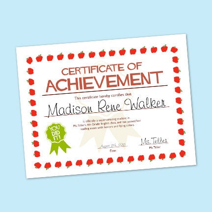 School Clipart Borders Apple Crayon Back to School Teacher - Etsy