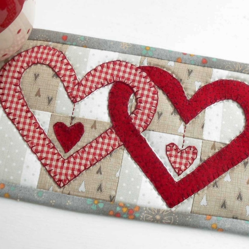 Valentine Mug Rugs - Etsy
